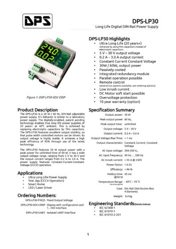 DPS - Digital Power Systems - DPS-LP30 Overview